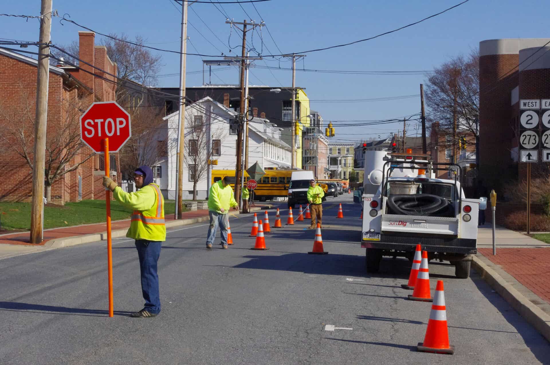 Subsurface Utility Engineering Services in PA & TX